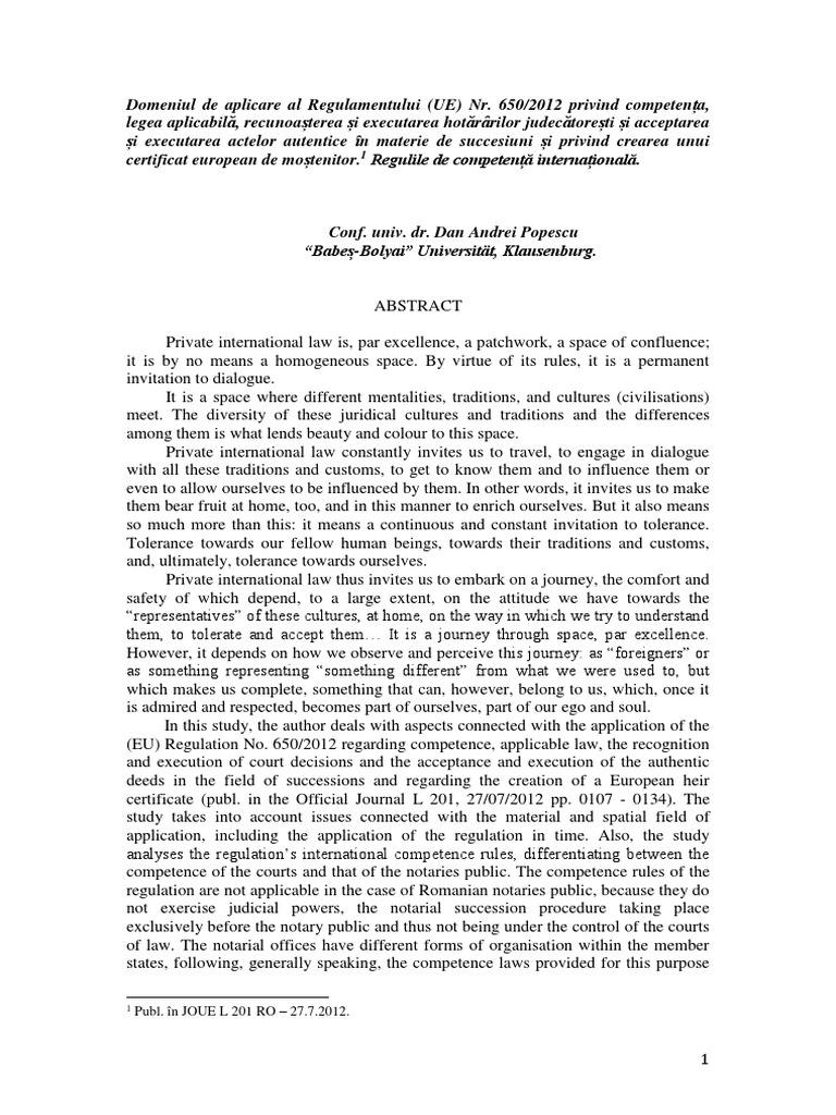 Dan Andrei Popescu | PDF