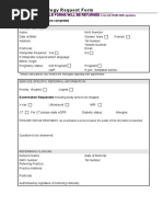 Imaging Request Form | PDF | Radiology | Medical Imaging