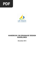 Stormwater Drainage Design Handbook: Standards For Engingeering Works ...