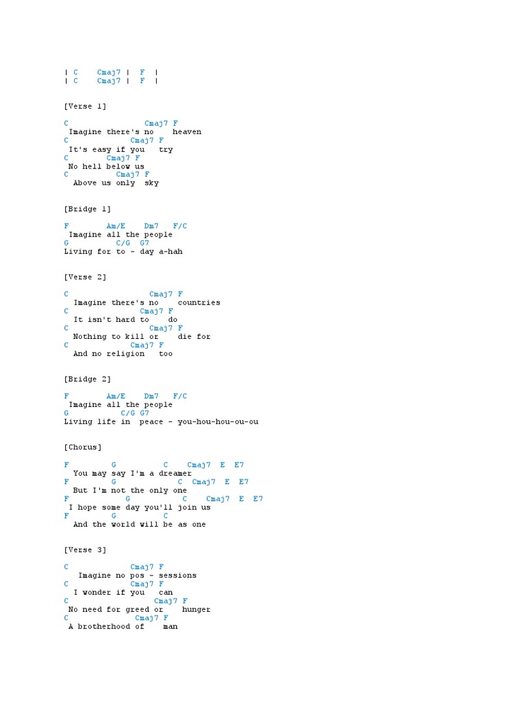 An Analysis of the Lyrics and Musical Structure of John Lennon's ...