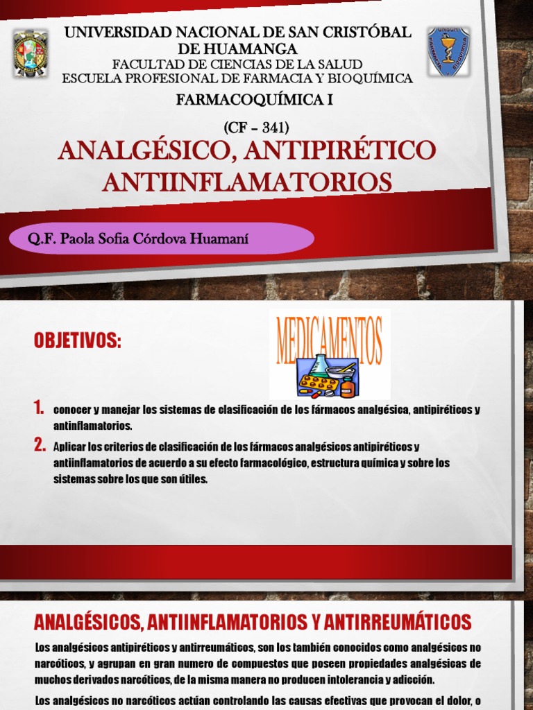 ANALGESICOS, ANTIINFLAMATORIOS, ANTIPIRETICOS | Antiinflamatorio ...