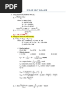 Steam Generation Calculations of Boiler | PDF | Steam | Quantity