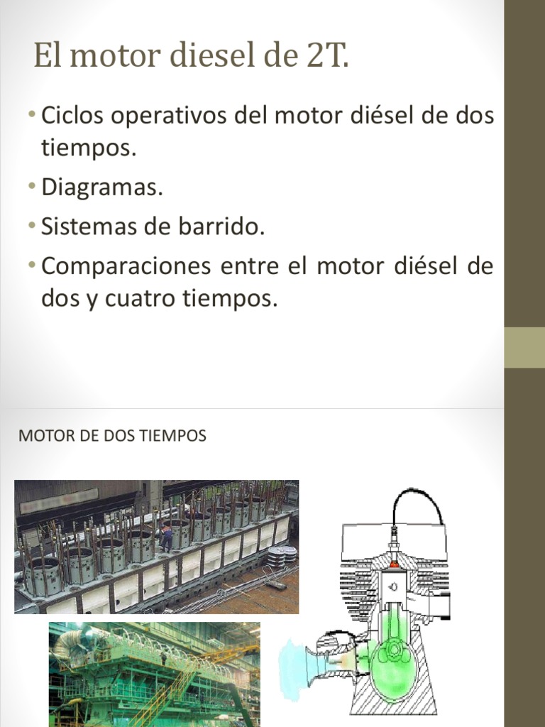 Motores 2T | PDF | Pistón | Motor diesel