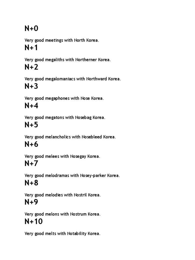 N+0 N+1 N+2 N+3 N+4 N+5 N+6 N+7 N+8 N+9 N+10 | PDF