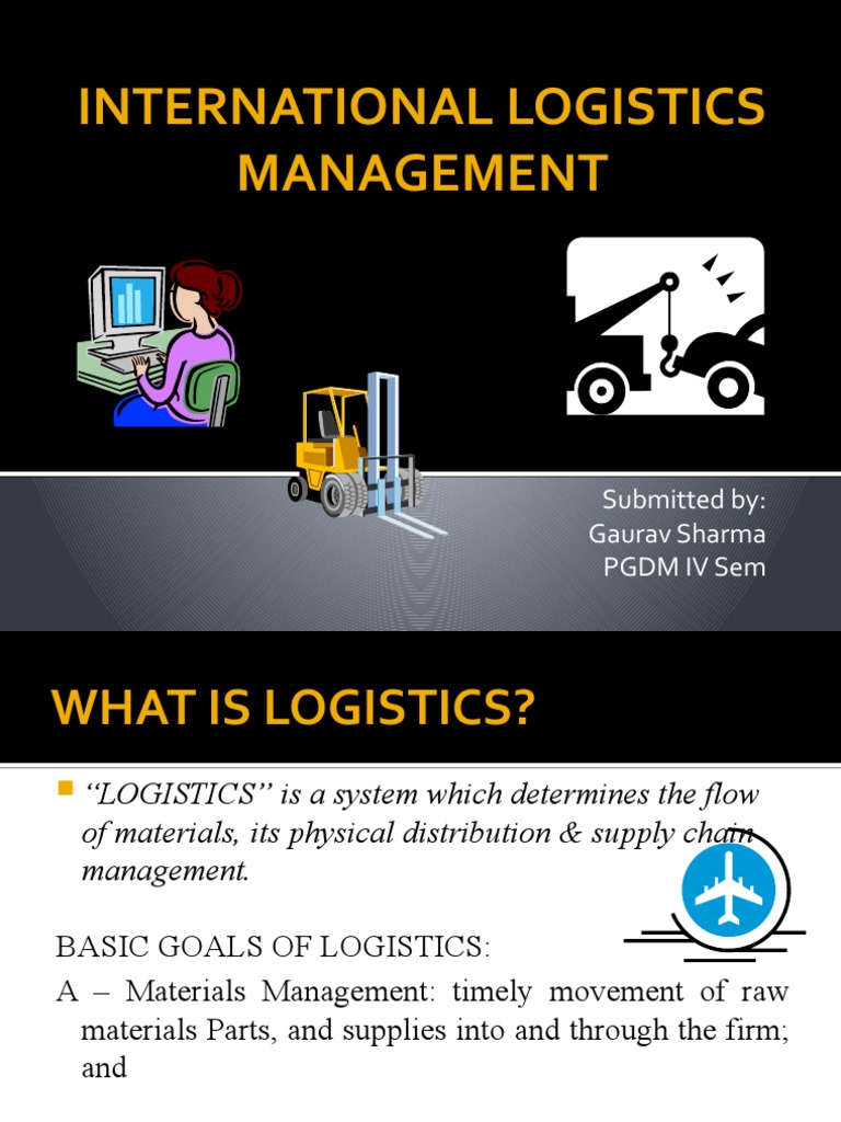 International Logistics Management Guide | PDF | Cargo | Logistics