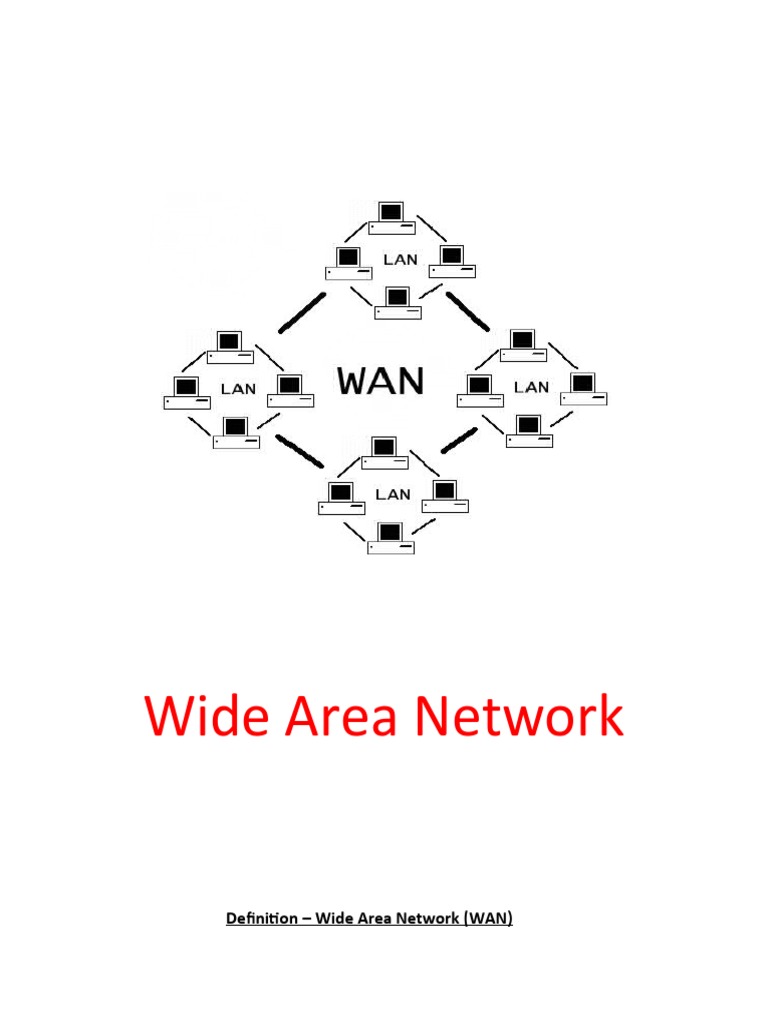 Definition - Wide Area Network (WAN) | PDF | Computer Network | Osi Model