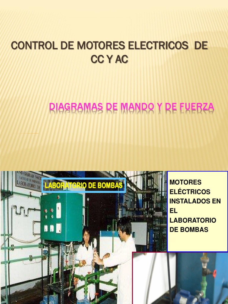 8 - Diagramas de Mando y de Fuerza | PDF | Relé | Componentes