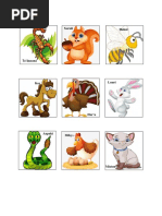 Animales en Xinka | PDF