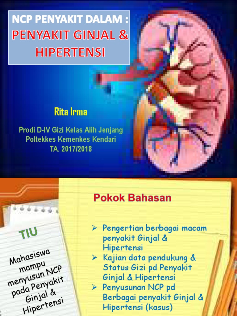NCP Penyakit Ginjal & Hipertensi - 2017-2018 PDF | PDF