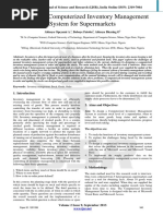 Inventory Management System Ims Project Proposal | PDF