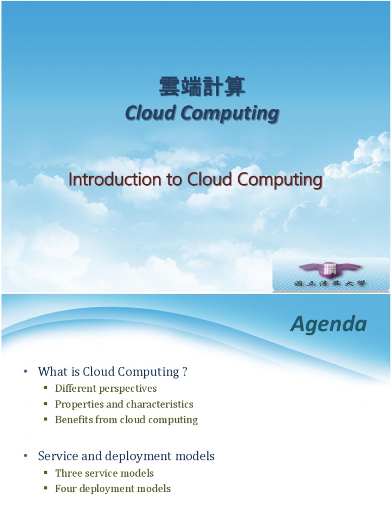 Lecture 2 - Introduction To Cloud Computing | PDF | Platform As A Service | Cloud Computing