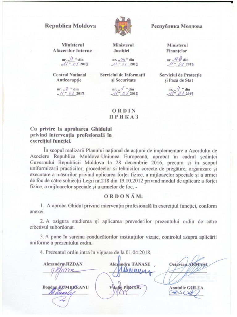 Ghid Interdepartamental | PDF