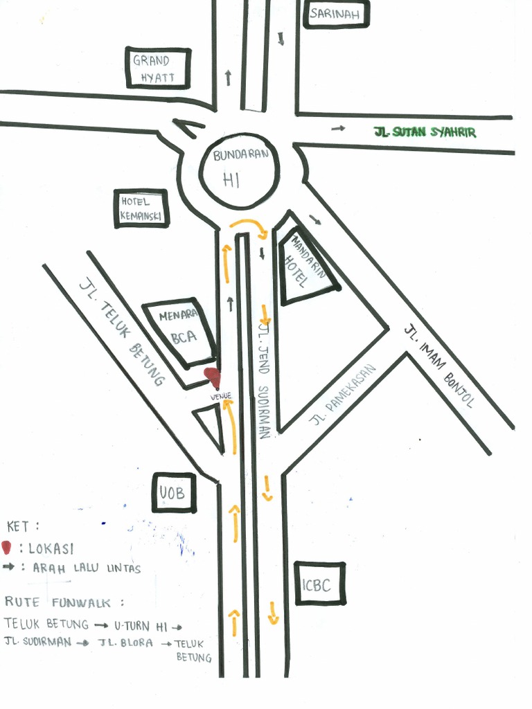 Denah Bundaran HI | PDF