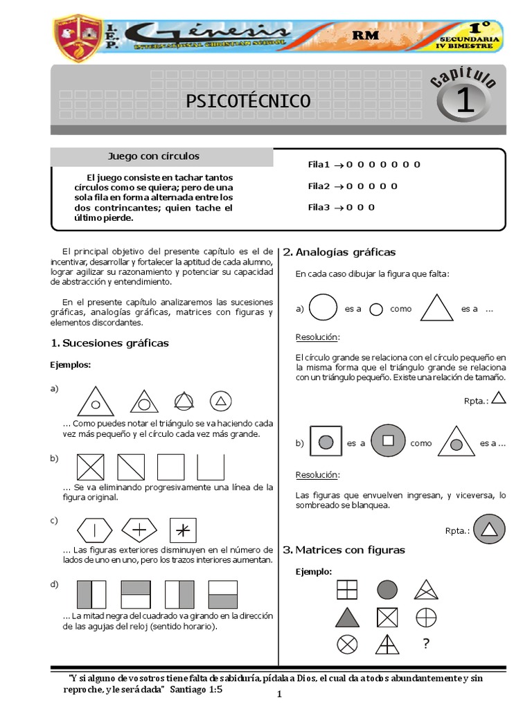 IV Bim - RM. - 1ro - Secundaria | PDF | Creatividad | Secuencia