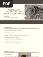 Banco, Berma, Talud Final, Talud | PDF | Minería | Material explosivo