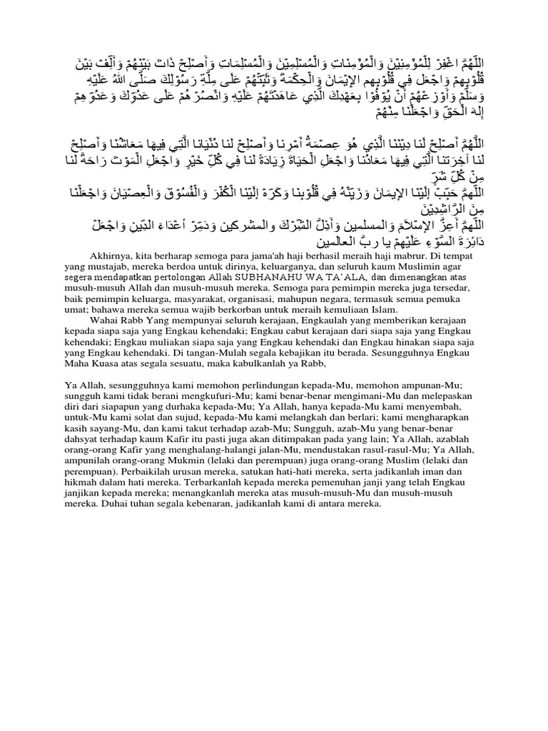 Khutbah Kedua Idul Adha | PDF