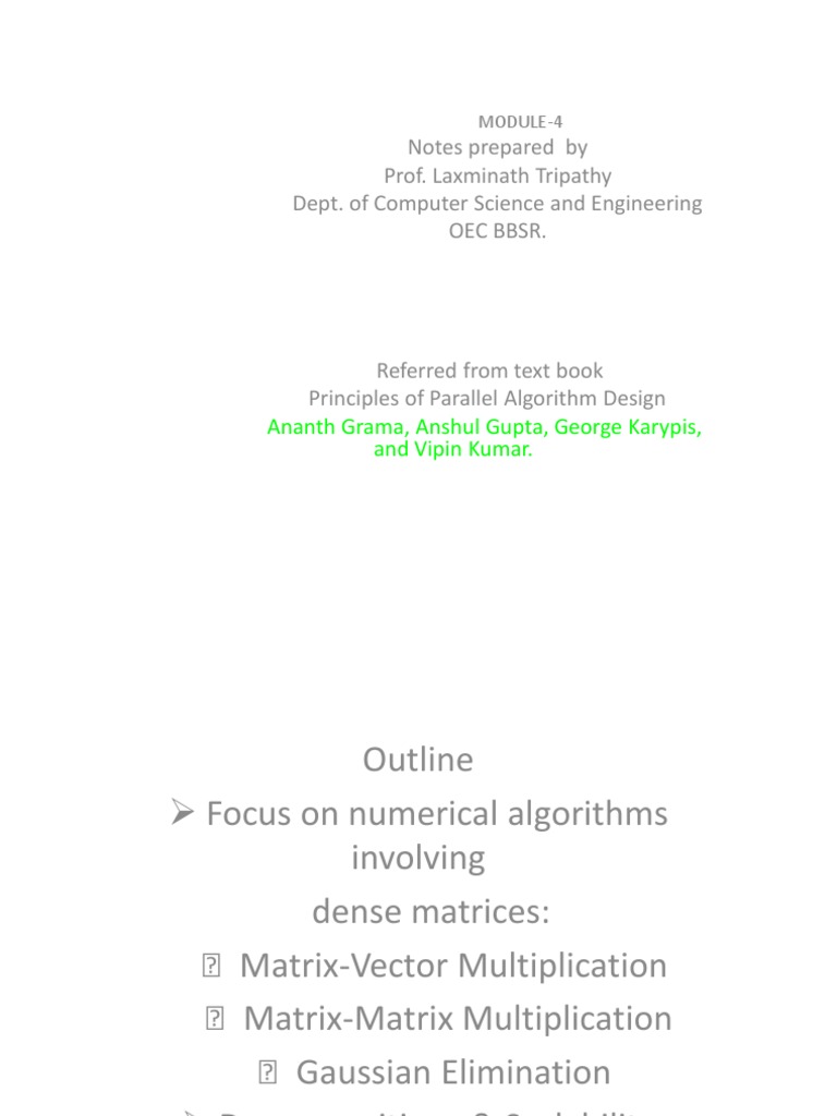 Parallel Distrubuted System Module 4 | PDF