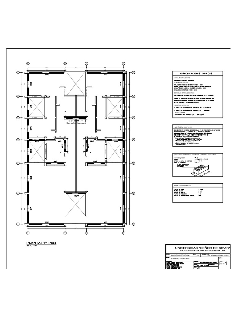 Plano Estructural 1 Model | PDF | Chess Openings | Chess