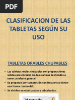 Tipos de Tabletas Farmacéuticas | PDF | Tableta (Farmacia ...