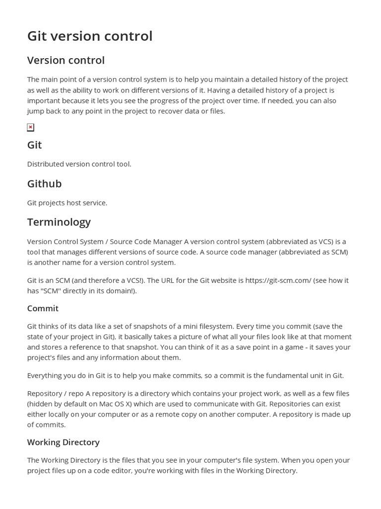 Git Guide | Download Free PDF | Version Control | Computer File