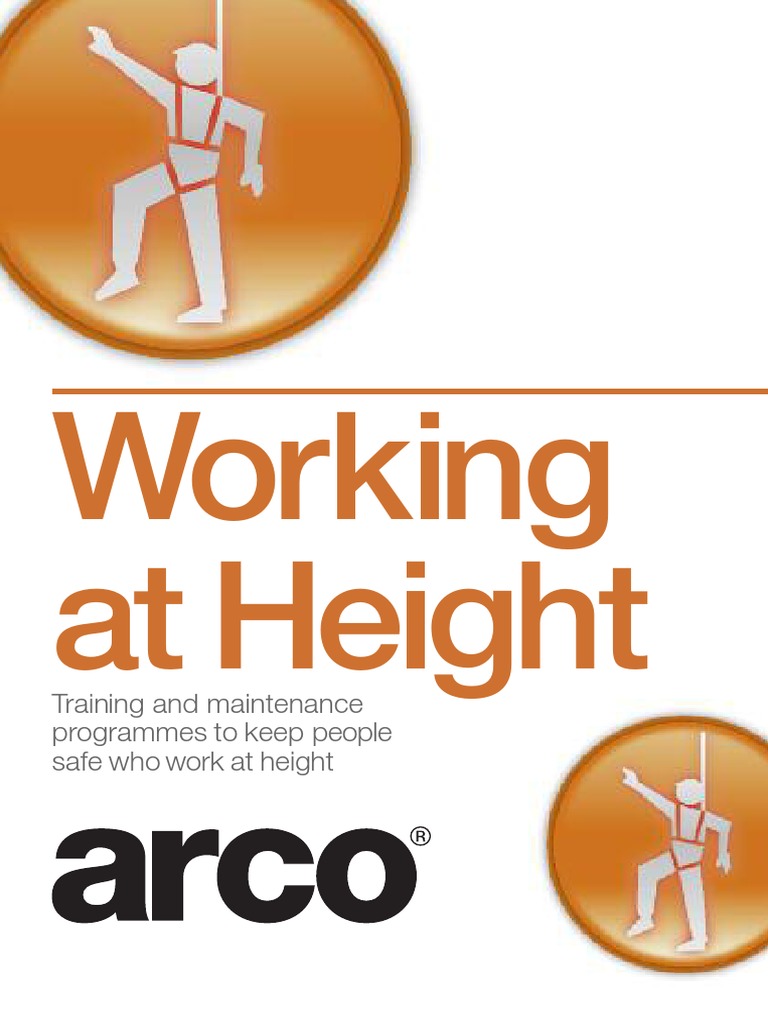 Working at Height | PDF | Occupational Safety And Health | Safety
