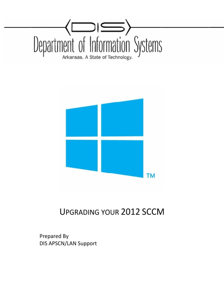 SCCM Update Guide | PDF | Computing Platforms | Utility Software