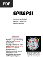 Anamnesis Epilepsi Kode Icd X: G40.9: Bagian Neuro Fakultas Kedokteran Universitas Pattimura | PDF