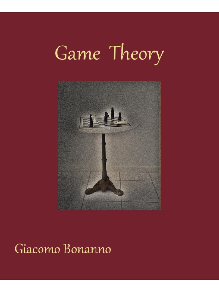 GT Book | PDF | Game Theory | Utility