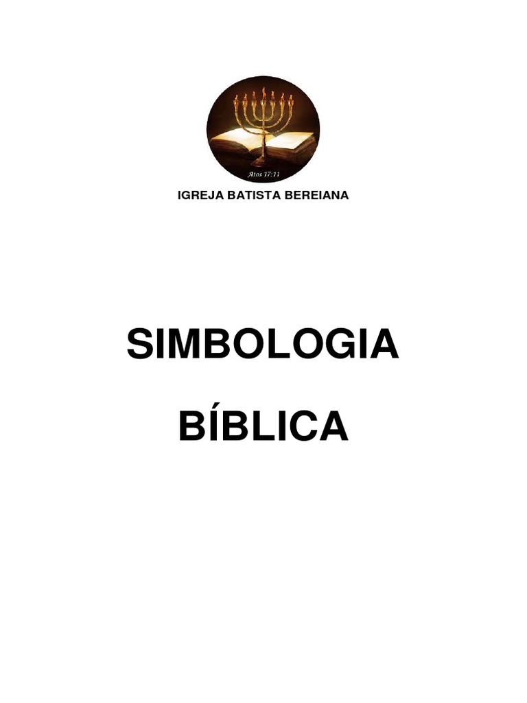 Simbologia Bíblica | PDF | Interpretação linguística | Bíblia