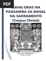 (Tagalog) Mass Guide | PDF