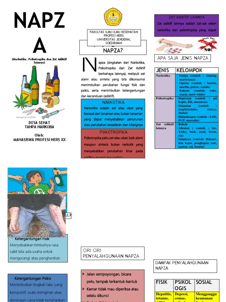 Leaflet Napza | PDF