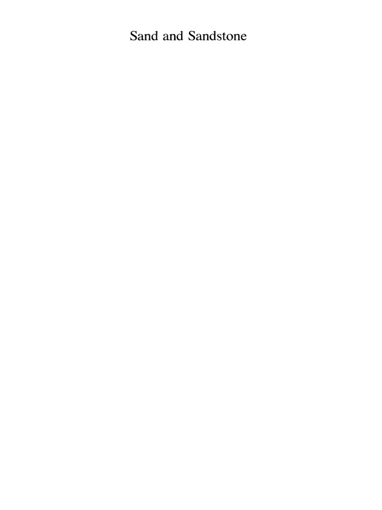 Petti John 1987 | PDF | Sedimentary Rock | Sandstone