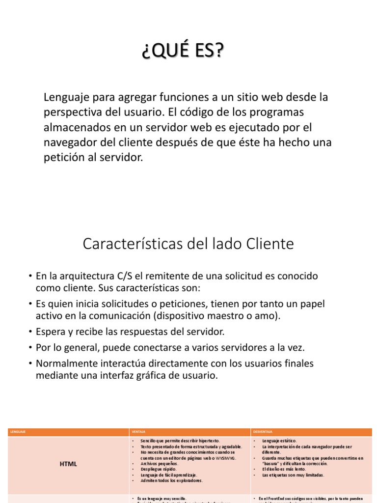 Lado Cliente | PDF | Script Java | Lenguaje de programación