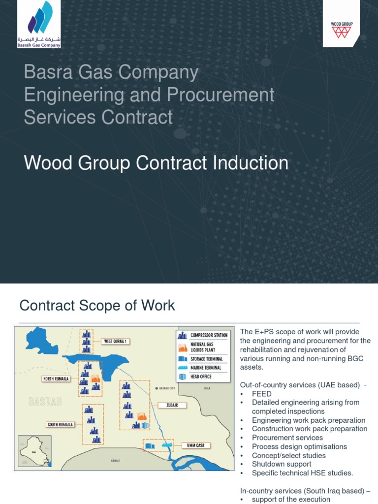 Basra Gas Company Engineering and Procurement Services Contract | PDF