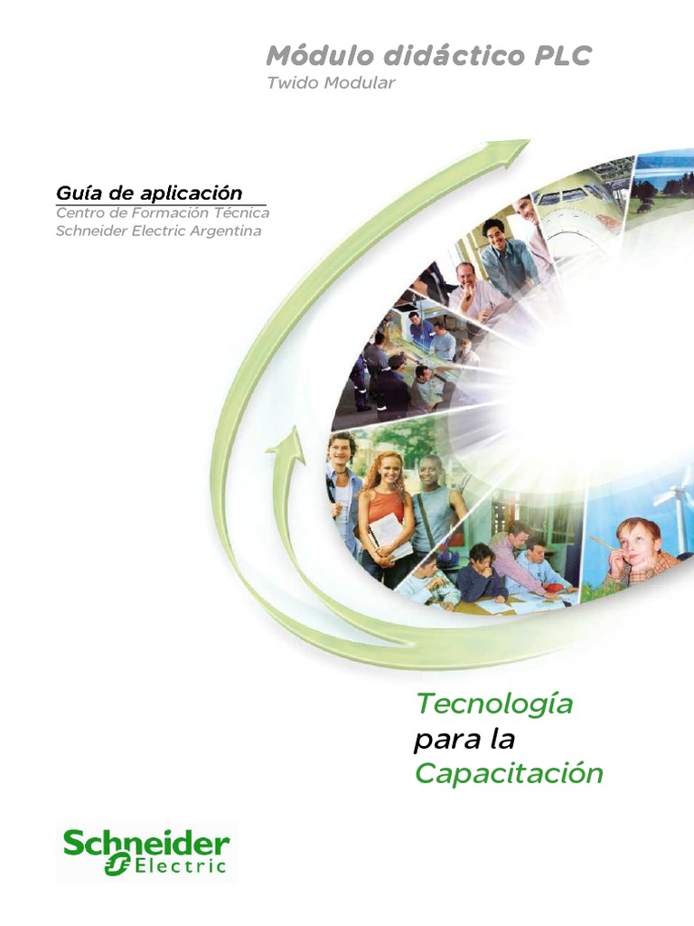 Guía de Aplicación Modulo Didactico PLC Twido Modular | PDF | Programa ...