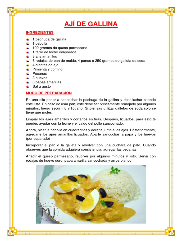 Receta Fcil De Aj De Gallina Peruano Aji De Gallina | Pisco Trail