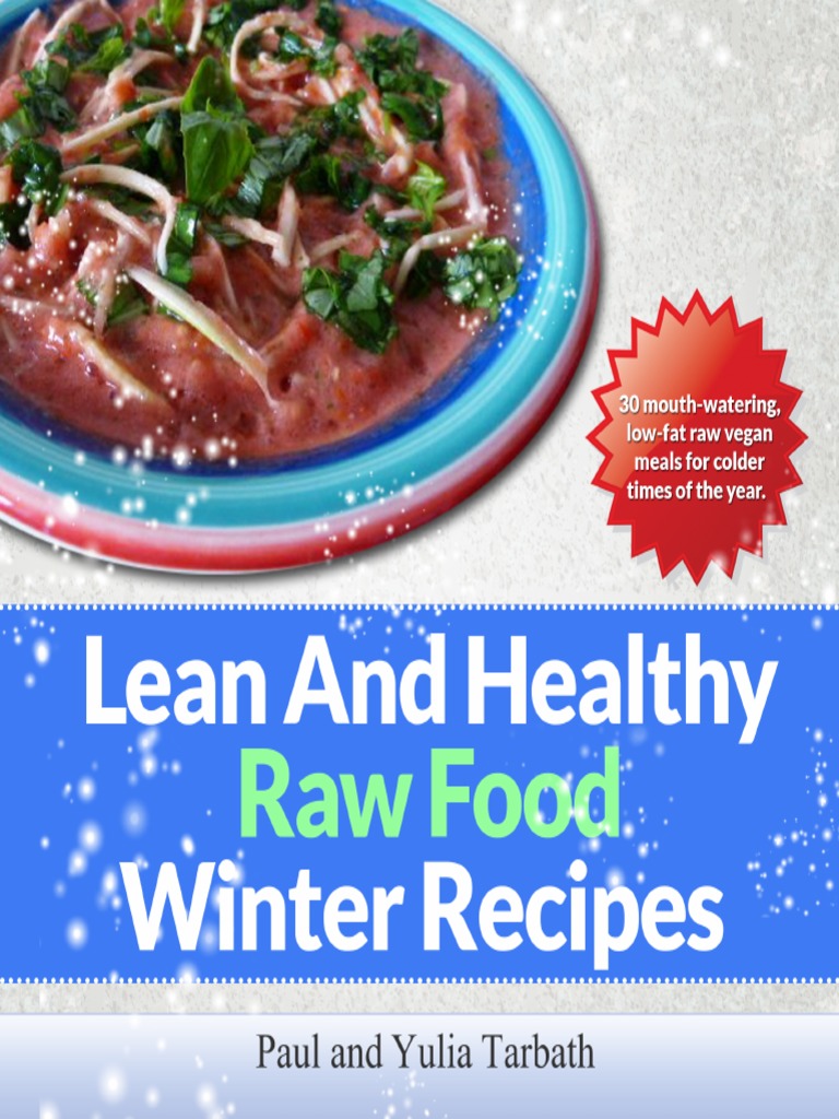 Lean Healthy Raw Food Winter Recipes | PDF | Coleslaw | Zucchini