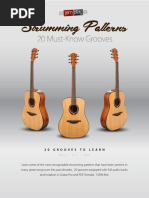 Somewhere Over The Rainbow Strumming Pattern Worksheet | PDF | Rhythm ...