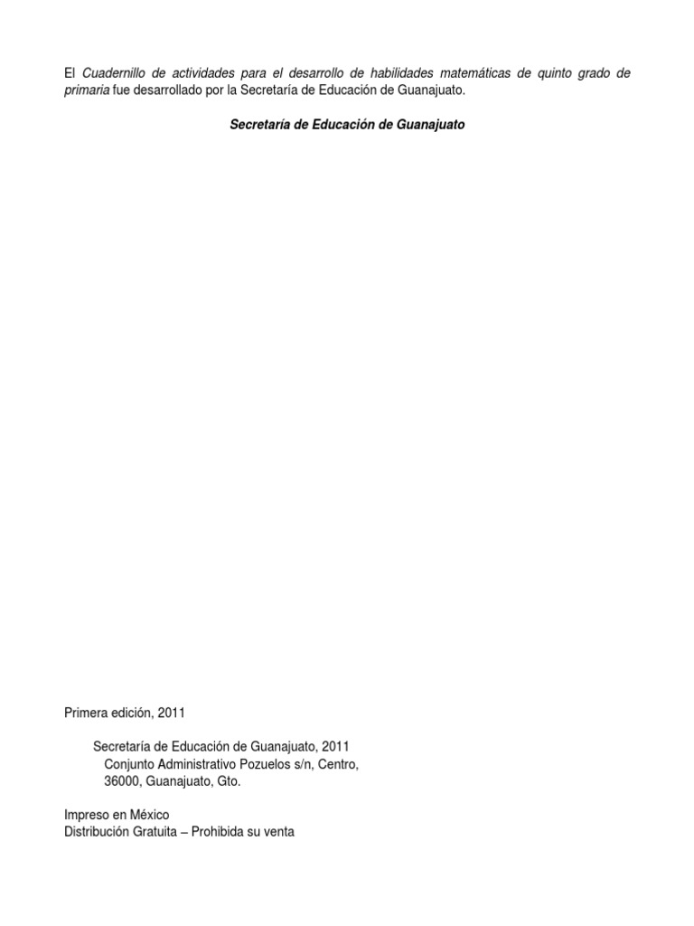 5o Primaria Problemas PDF | PDF | División (Matemáticas) | Decimal