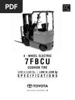Toyota Pallet Trucks 8HBW30, 8HBE30, 8HBE40, 8HBC30, 8HBC40, 8TB50 ...