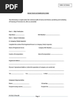 Cash Declaration Form | PDF | Banks | Identity Document