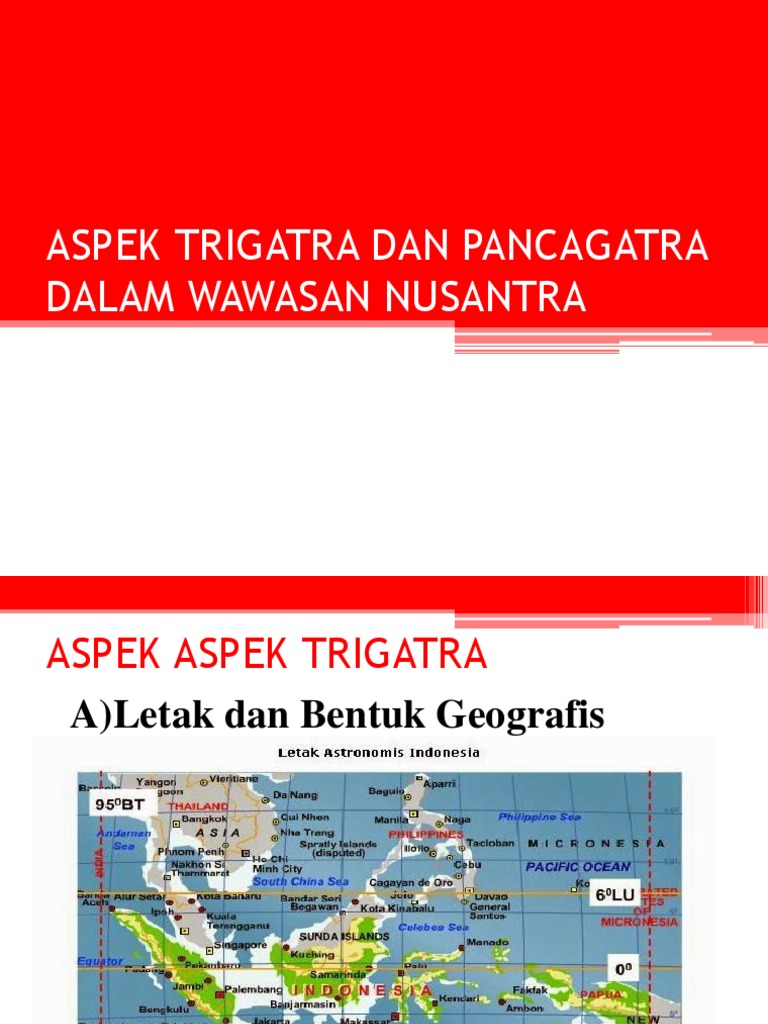 Trigatra & Pancagatra dalam Wawasan Nusantara | PDF | Politik | Sejarah