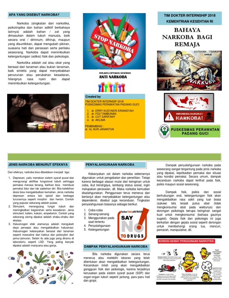 Leaflet NARKOBA | PDF