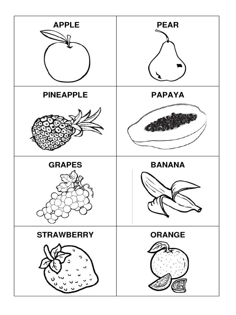 Fruit Memory-Game PDF | PDF | Cooking, Food & Wine