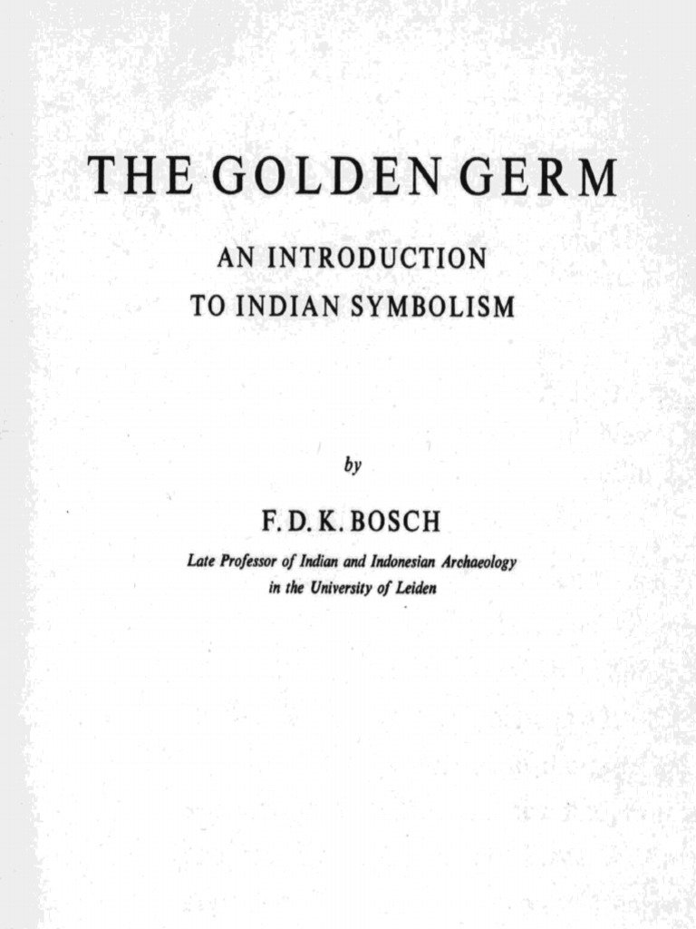 The Golden Germ - FDK Bosch | PDF
