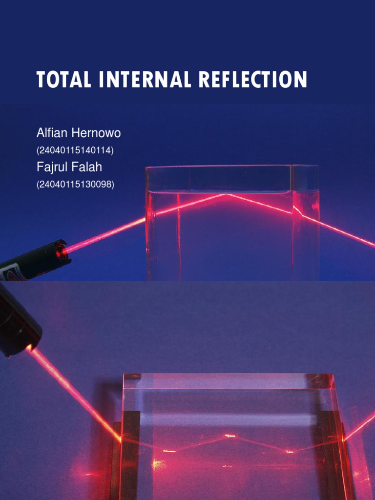 Total Internal Reflection | PDF