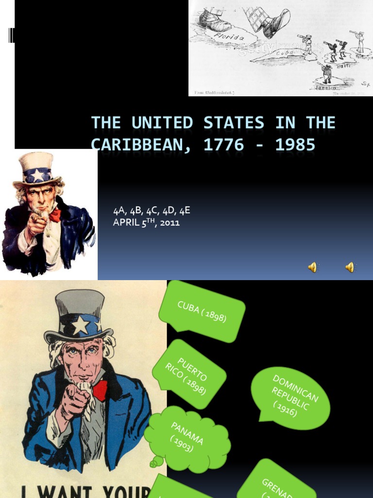The United States in The Caribbean 1776 | PDF