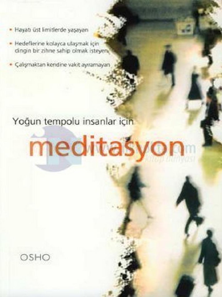 Osho - Yogun Tempolu Insanlar Icin Meditasyon | PDF