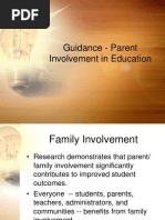 Questionnaire On Parental Involvement | PDF | Community | Decision Making
