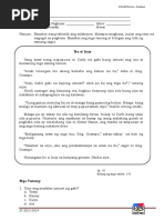 Feature Article Guide Tagalog | PDF